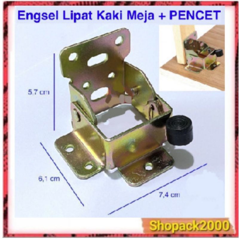 SIKU Folding Table Leg Bracket Hinge Elbow Corner Locking Squeeze Table ...
