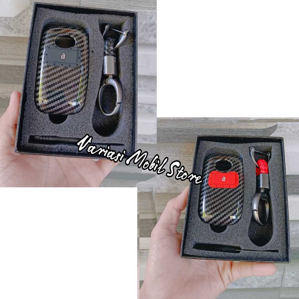 Car Remote Key Case Carbon Fiber RAIZE ROCKY AVANZA New 2022-2023 Xenia ...