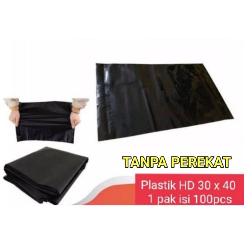 HITAM Hd Packing Black 30x40 contains 100 pcs - Plastic Packing Online ...
