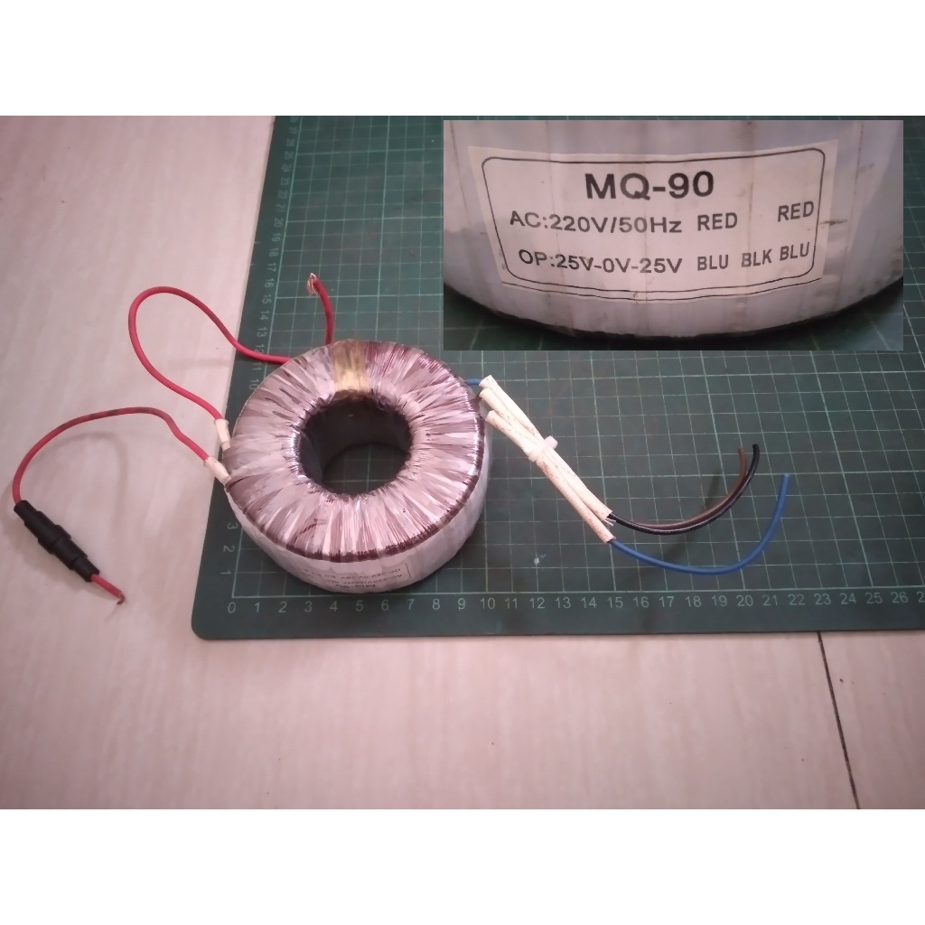 Toroidal Donut Transformer 25V CT | Shopee Malaysia