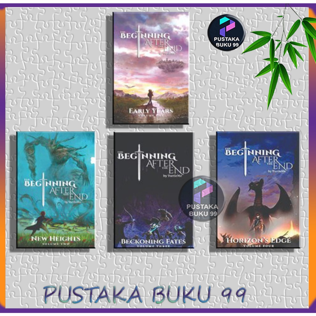 The Beginning After the End series by TurtleMe (Books 1-4) Eng | Shopee ...