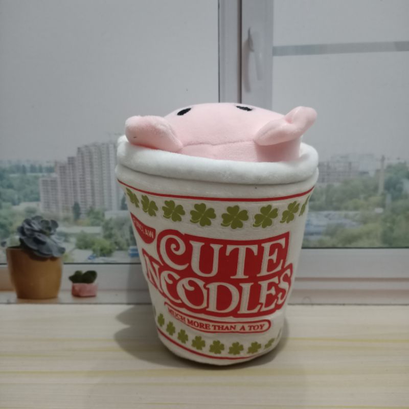 Original Funclaw Pig/Ping Cute Noodles Doll | Shopee Malaysia