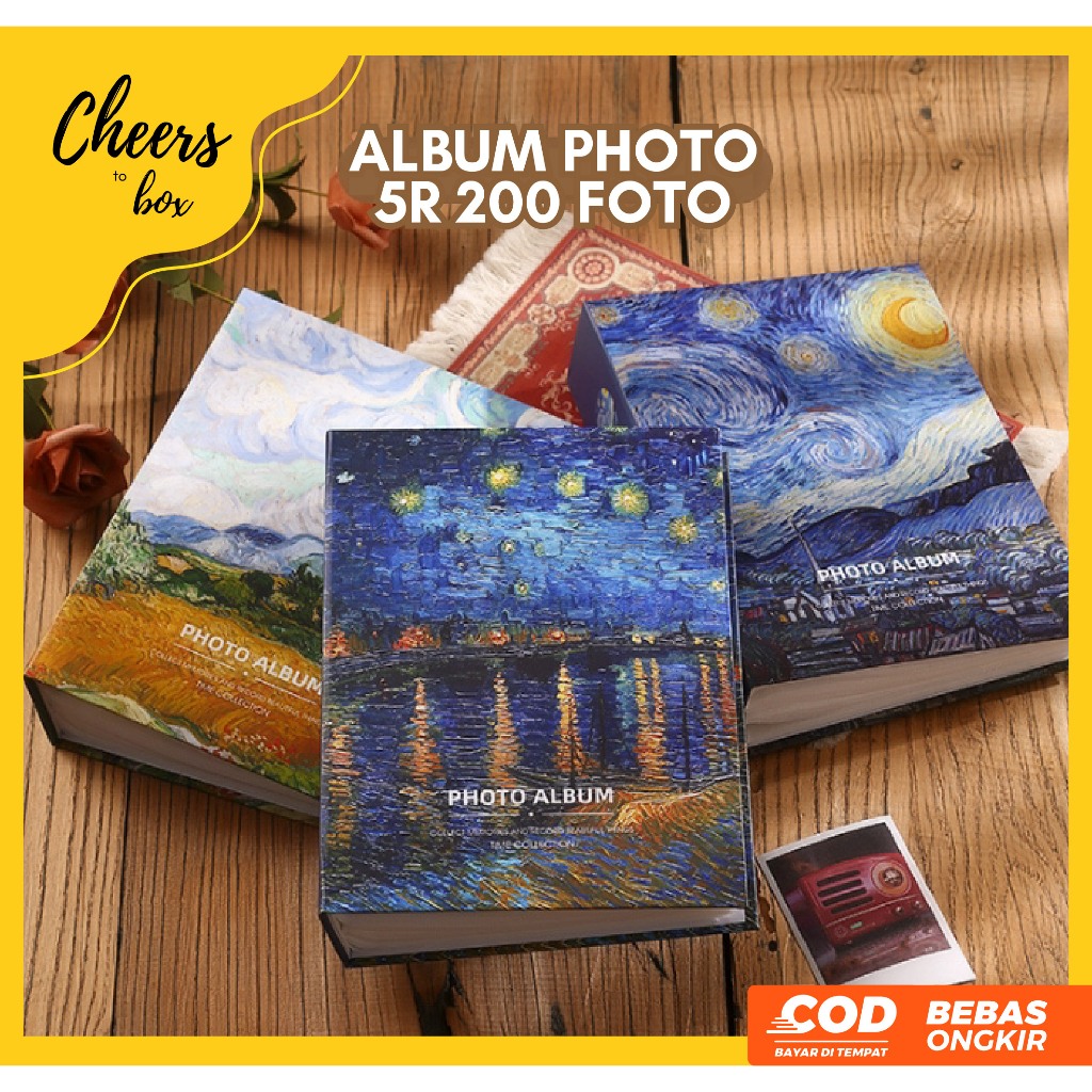 PUTIH Album 5R 200 PHOTOS / Photo Album Book Contains 200 Photos 5R 13.5 Baby / Event | Shopee ...