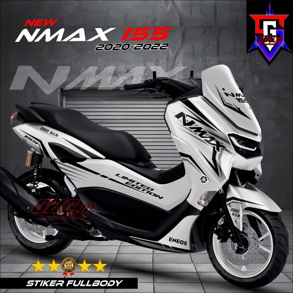 Newest - Decal Sticker Nmax 2020 2022 Sticker Motorcycle Nmax New 155 ...