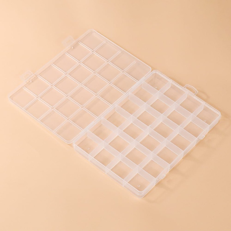 10/24 compartment storage box / plastic box | Shopee Malaysia
