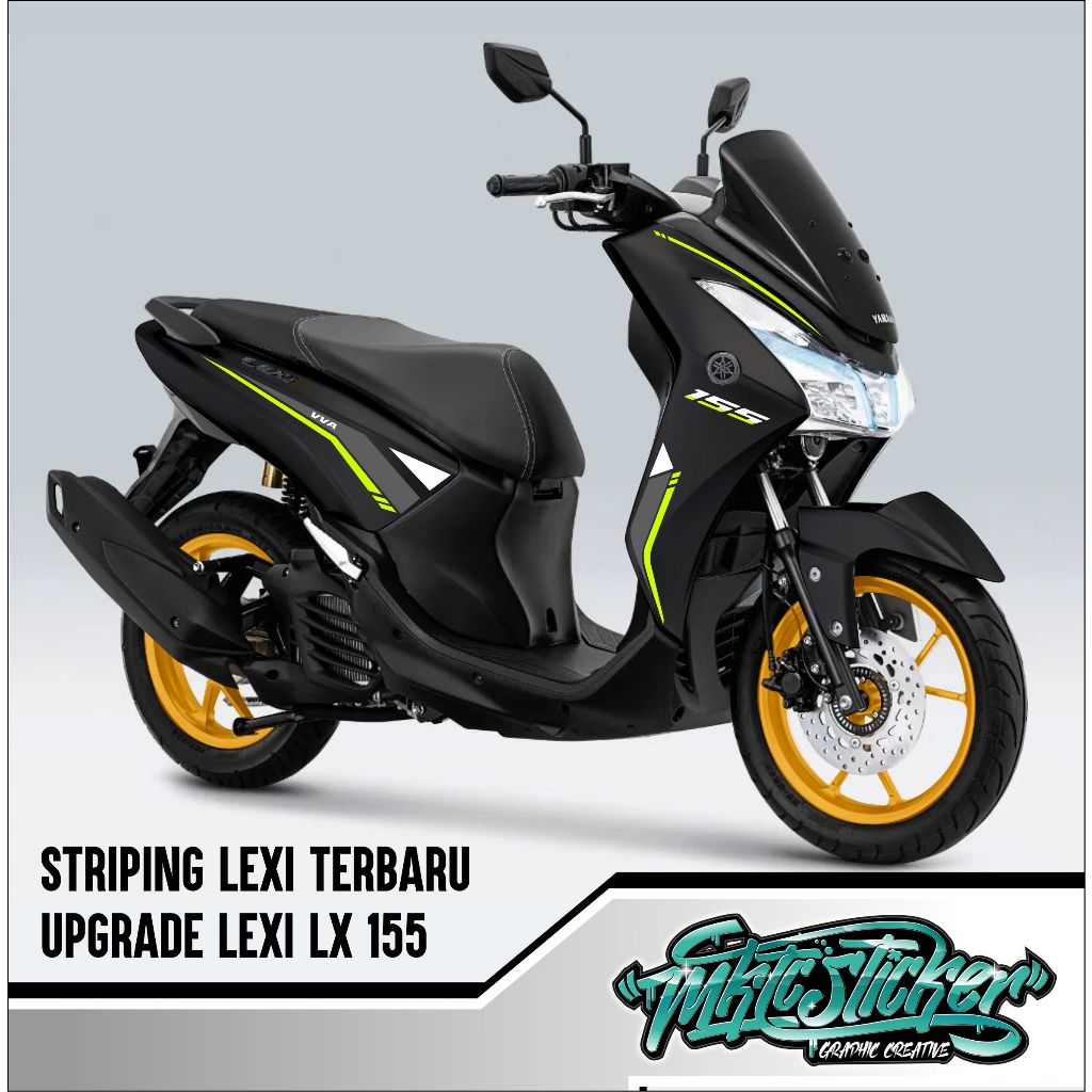 Striping LEXI OLD UPGRADE To LEXI LX 155 2024 | Shopee Malaysia