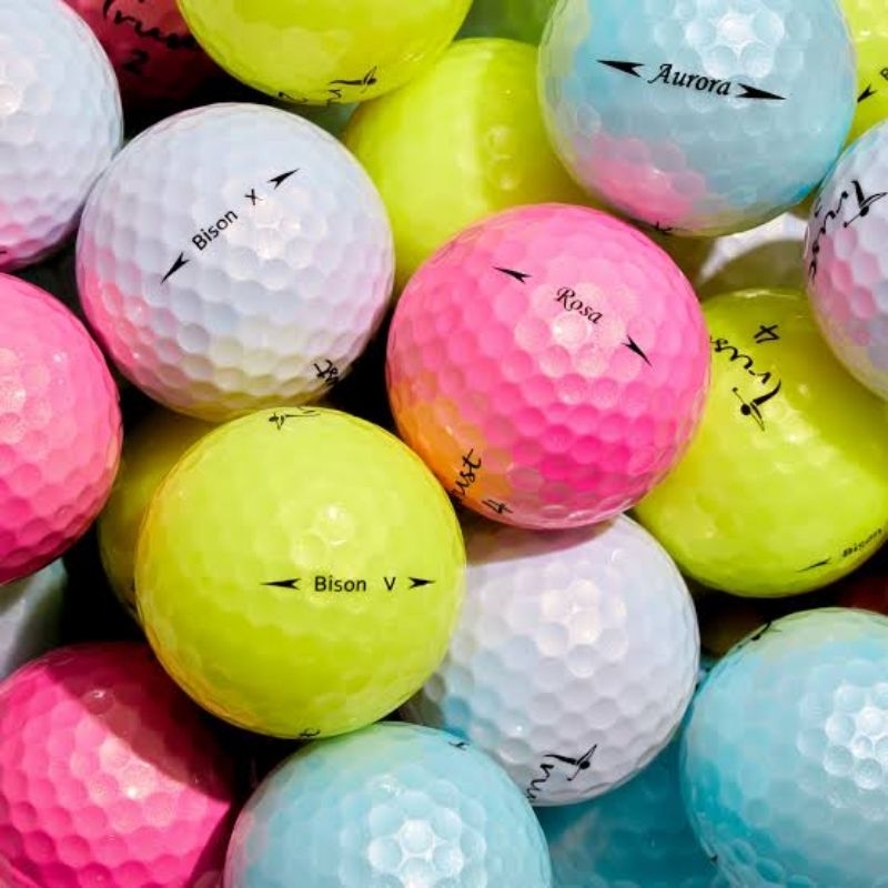 Trust Aurora Bison Rosa Golf Ball grade A super | Shopee Malaysia