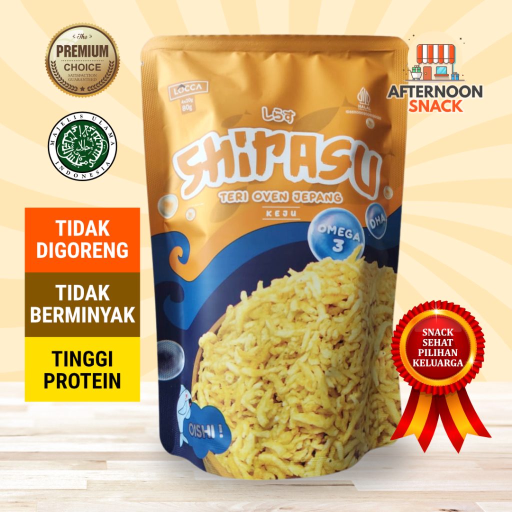 Locca Shirasu Teri Japanese Oven High Protein Snack | Shopee Malaysia