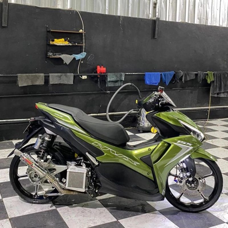 Striping STICKER Transparent ALL NEW AEROX CONNECTED NVX 155 CUSTOM ...