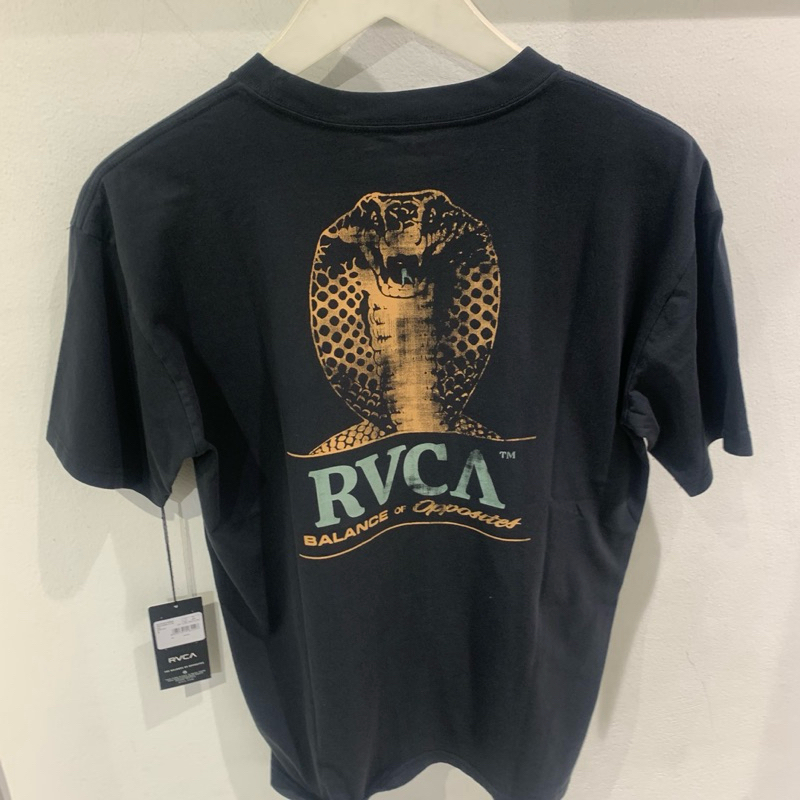 Original Rvca King Kobra Rvb New Men's T-shirt | Shopee Malaysia