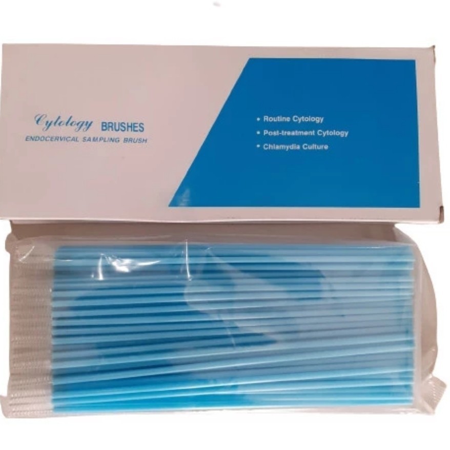 Cytology brush cytobrush sampling brush papsmear Contents 100 | Shopee ...