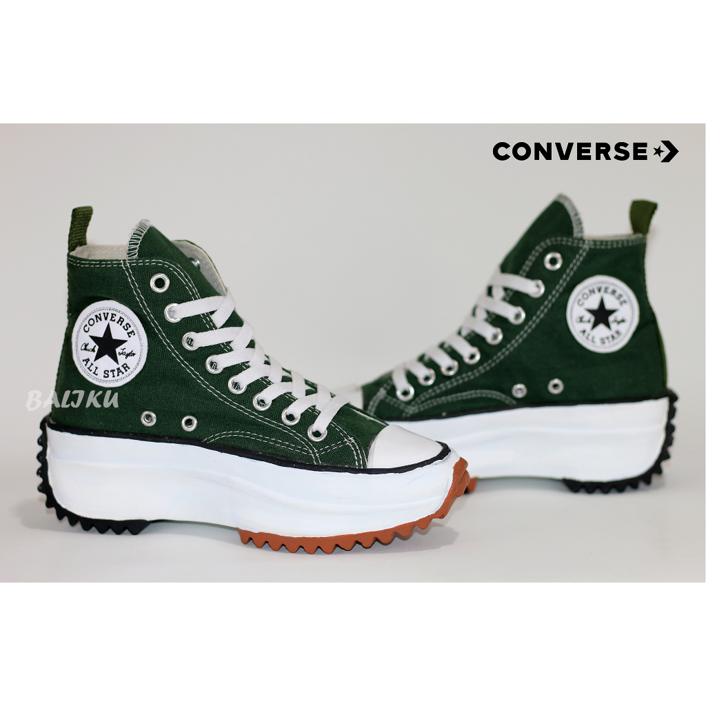 Converse Run Star Hike 70s High Sneakers Wedges Shoes For Women ...