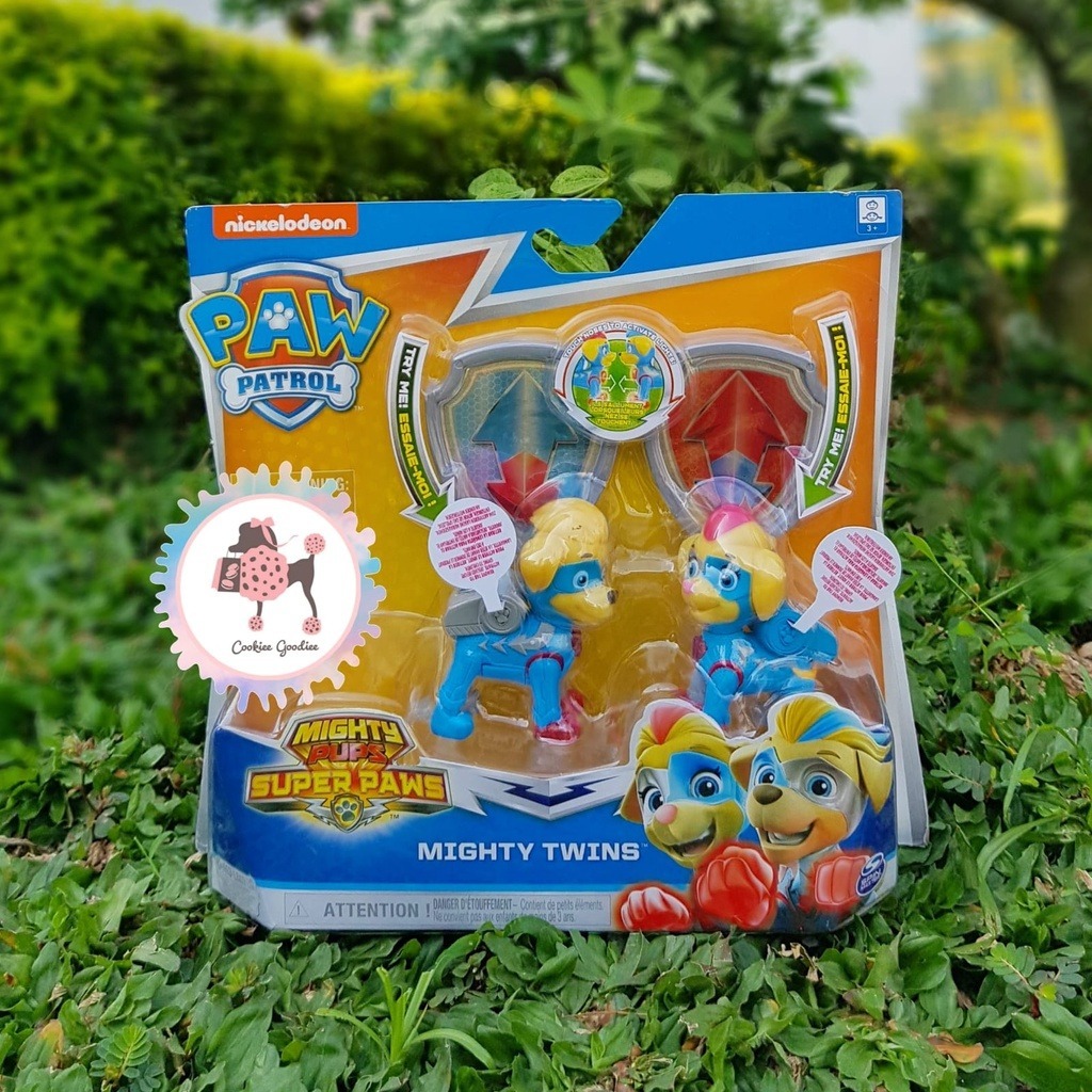 Paw Patrol Mighty Paws Super Paws Twins 2pack | Shopee Malaysia