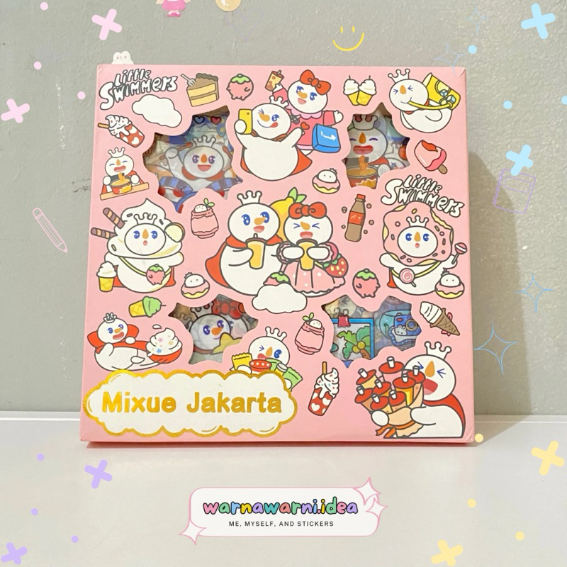 100pcs Cute Mixue Stickers - Mixue Stickers | Shopee Malaysia