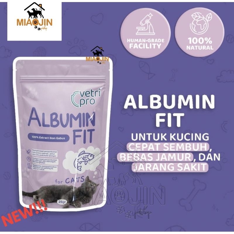 Albumin FIT VETRI PRO - Multivitamin Cat Health Vitamin VetriPro Nutri ...