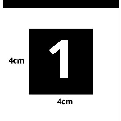 Boarding house door number house number custom number 4x4cm | Shopee ...