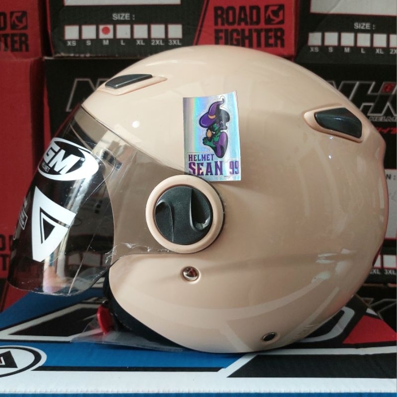 Gm VENUS HIJAB VISOR LIGHT SMOKE HELMET ALL ORIGINAL SNI COLORS | Shopee Malaysia