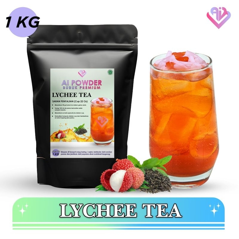 Lychee Tea Powder Drink Premium The Best Instant 1Kg | Shopee Malaysia