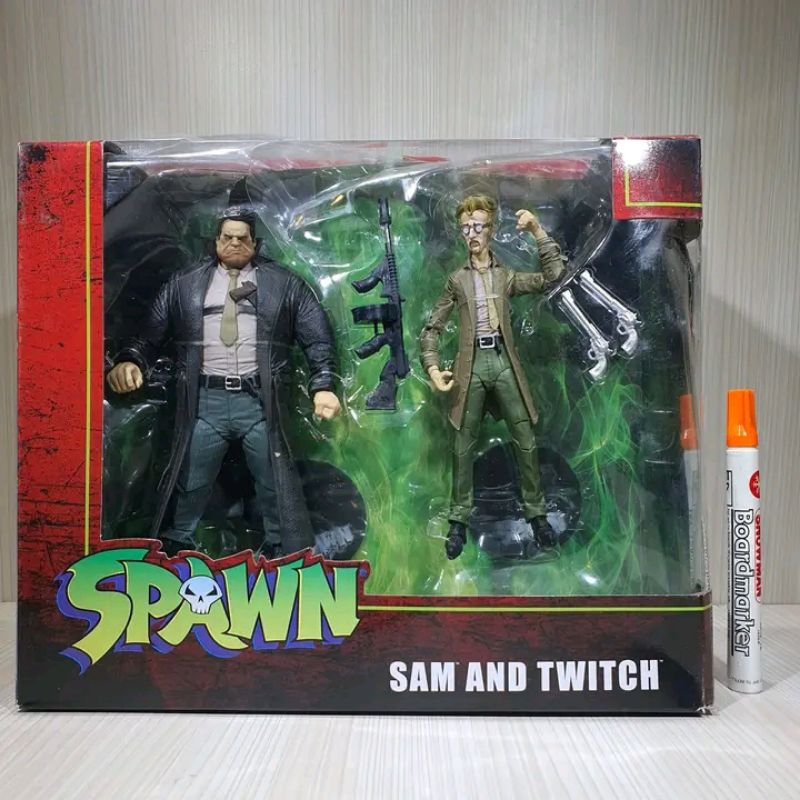 Mcfarlane spawn sam and twitch Boxset action figure Toys About 7inch ...
