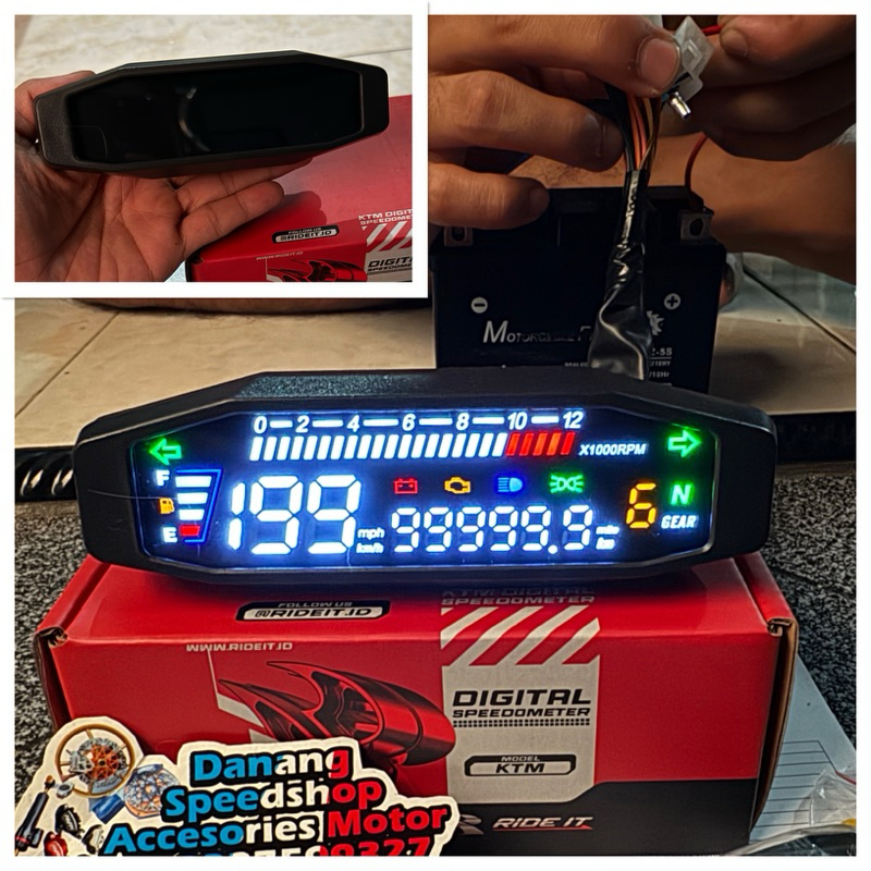 Ktm Digital Speedo Meter The Newest Ride It Brand universal All ...