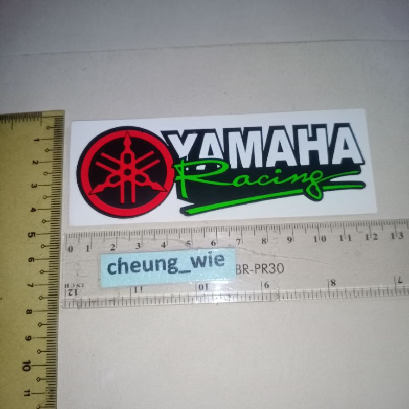 Yamaha Racing logo Sticker / Sticker 1bh | Shopee Malaysia
