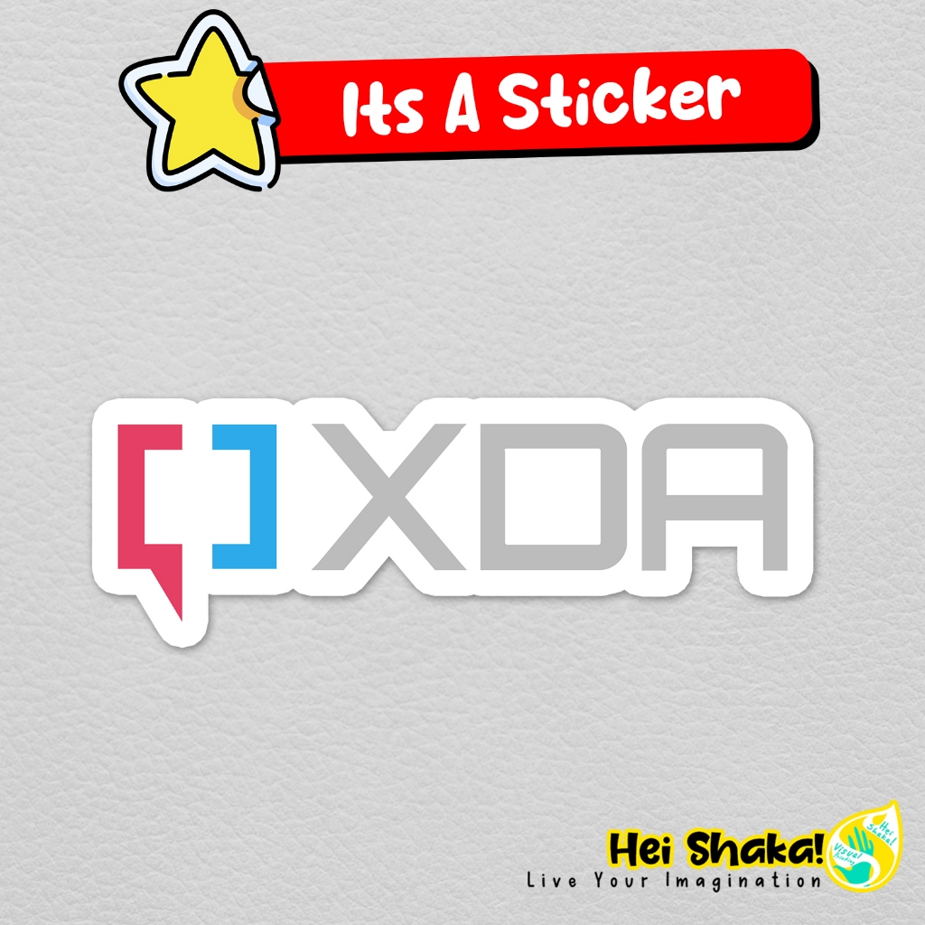 XDA Developers Sticker Waterproof Vinyl Developer Coding Programmer Sticker | Shopee Malaysia