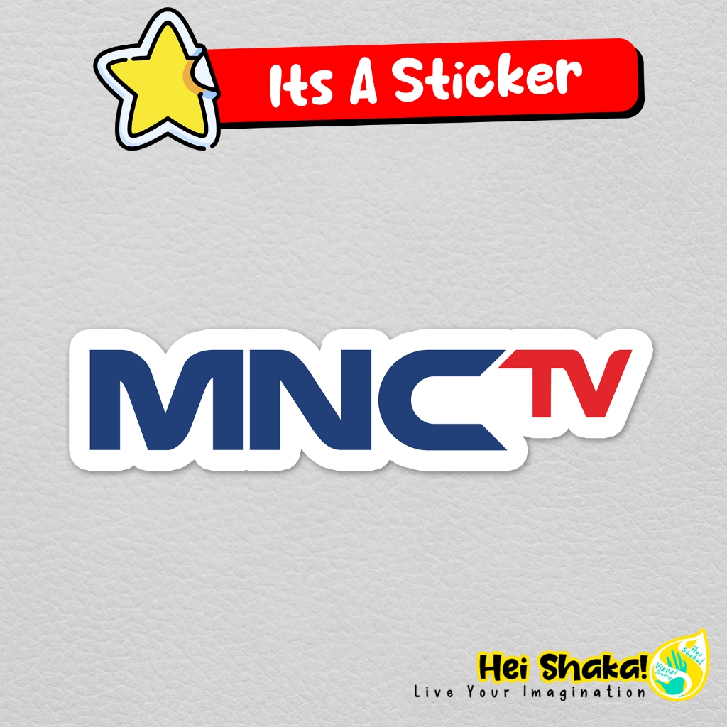 MNC TV Logo Sticker Indonesian Television Television Station FTA ...