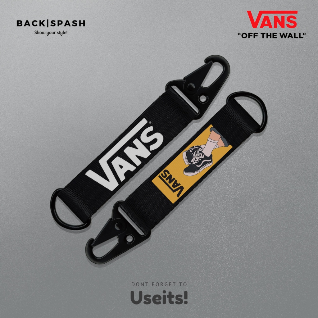 GANTUNGAN Keychain - Streetwear Keychain - Vans Keychain - Men's ...