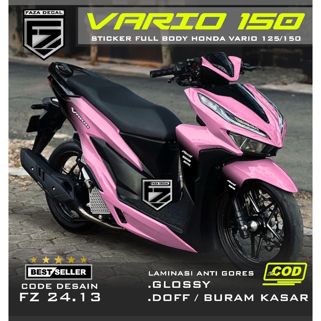 Faza Decal - Decal Sticker Vario 150 New Full Body Gradation - Sticker ...