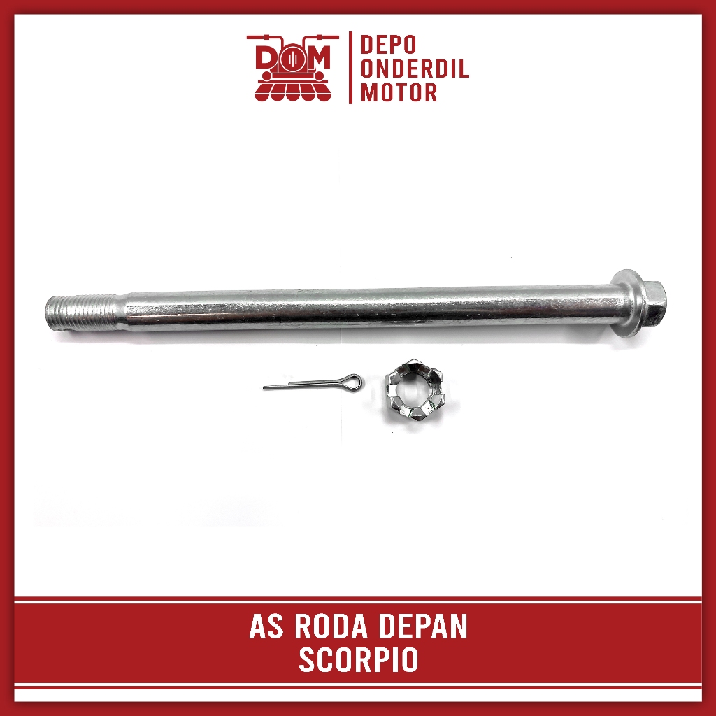 Scorpio Front Axle (TOKAIDO) - YAMAHA SCORPIO OLD/SCORPIO NEW Z Front Fork Axle | Shopee Malaysia