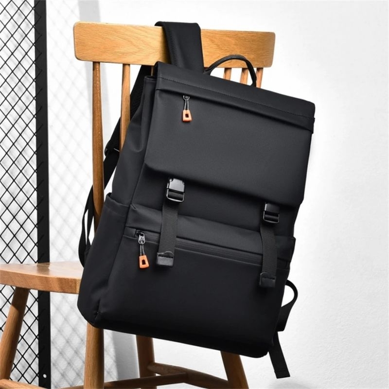 JS_Men's Waterproof Laptop Backpack for Work and School, Premium ...
