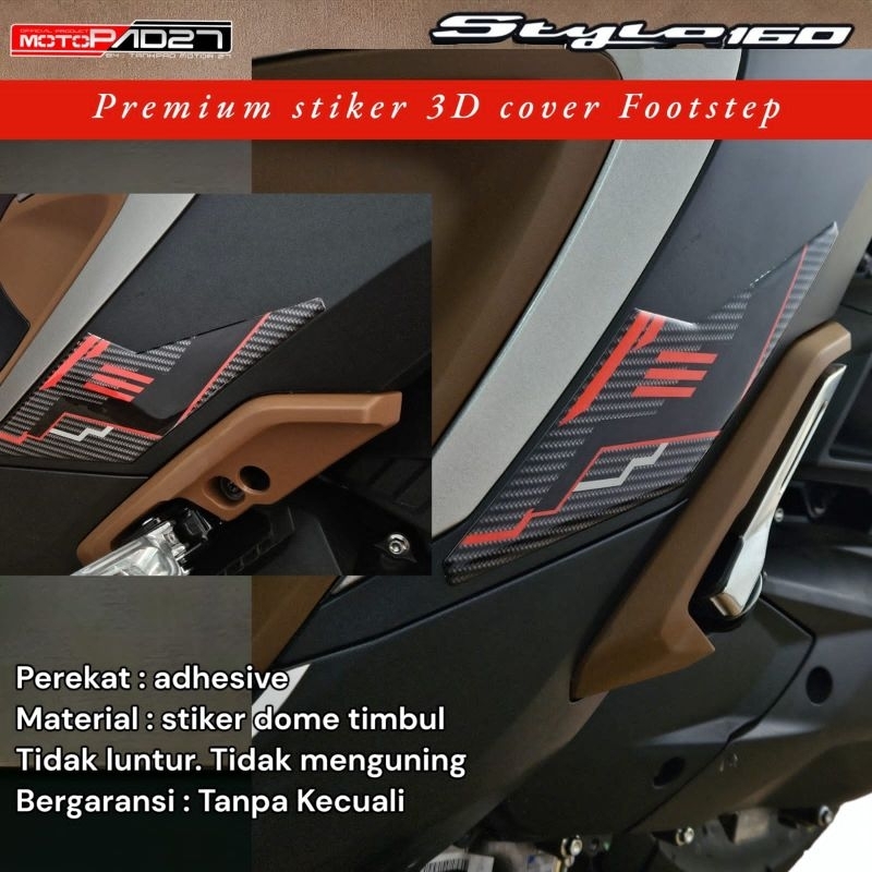 Stylo 160 Premium Resin Footstep Sticker | Shopee Malaysia