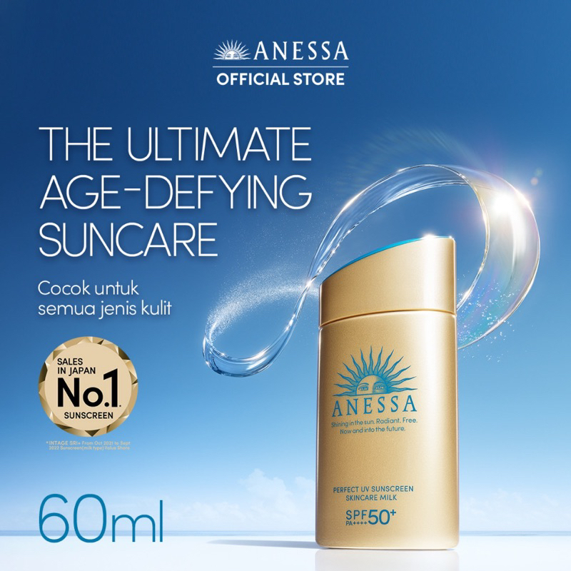 Anessa - Perfect UV Sunscreen Skin Care Milk SPF 50+ PA++++ 60ml ...