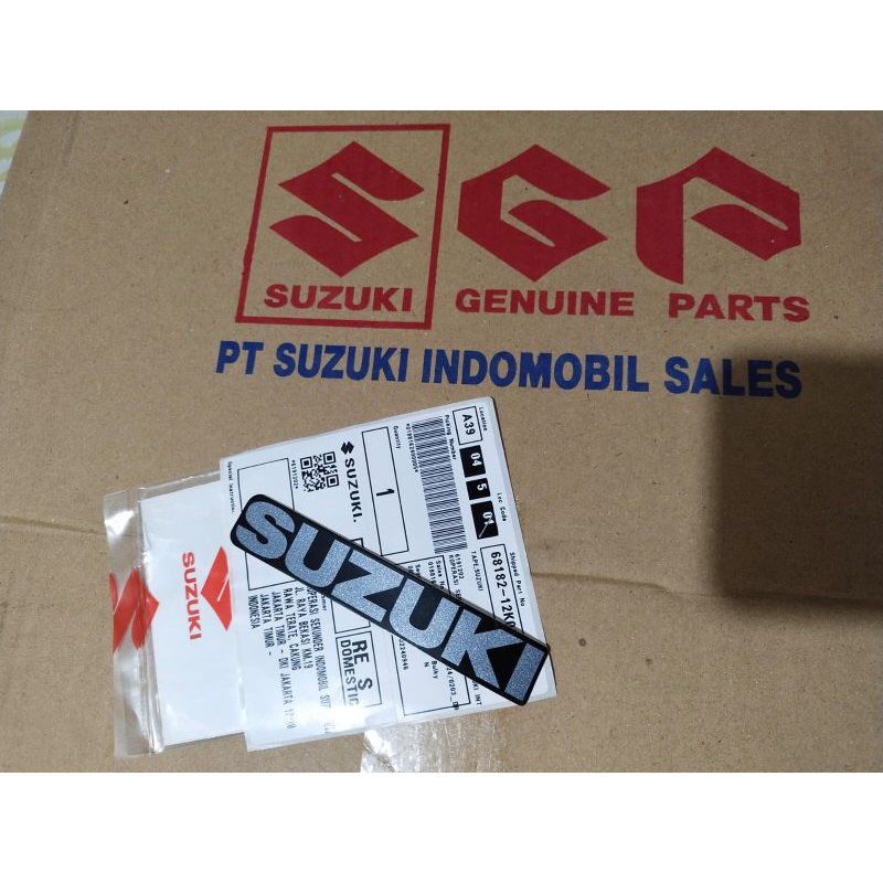 HITAM Stickers, Suzuki Emblems for All Original SGA Suzuki Motorbikes ...
