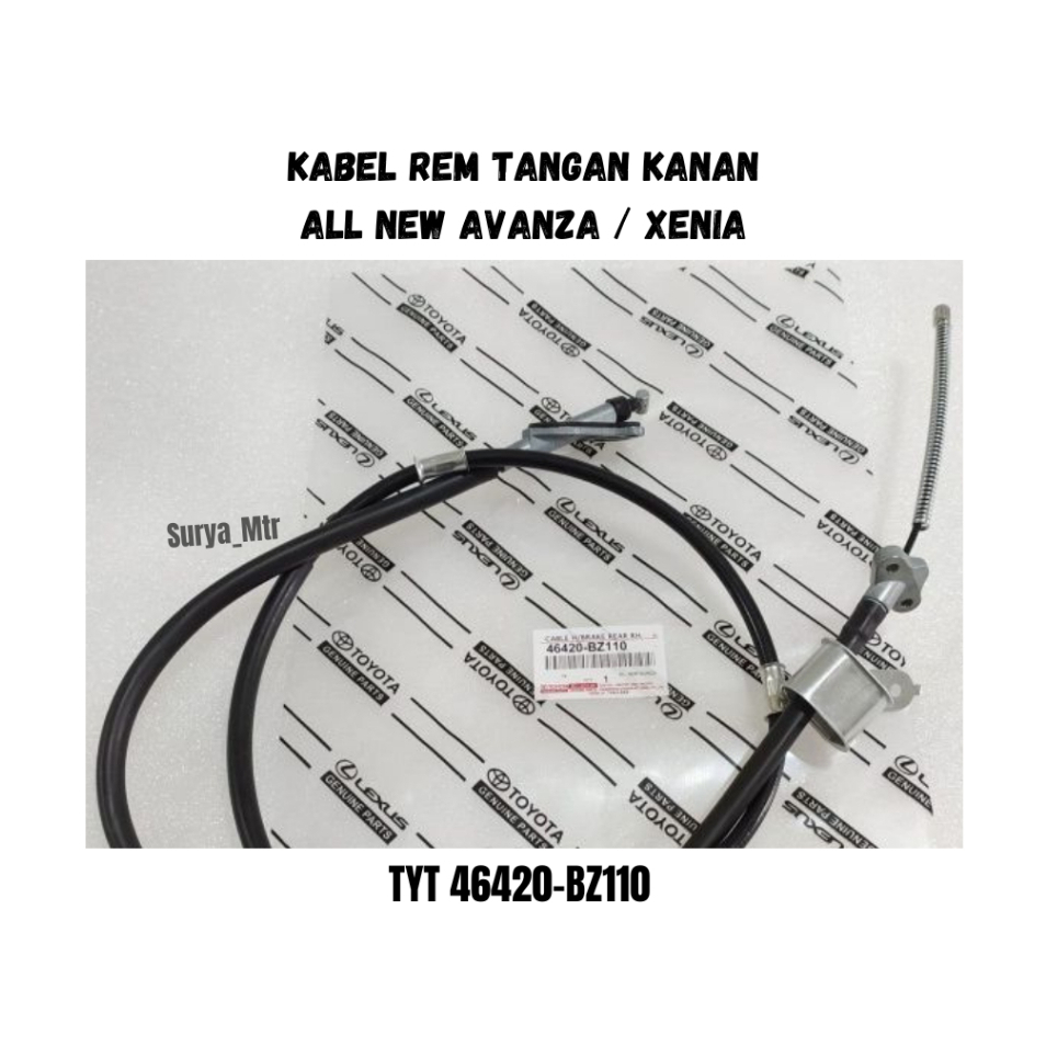 ORIGINAL ALL NEW AVANZA / XENIA RIGHT HAND BRAKE CABLE | Shopee Malaysia