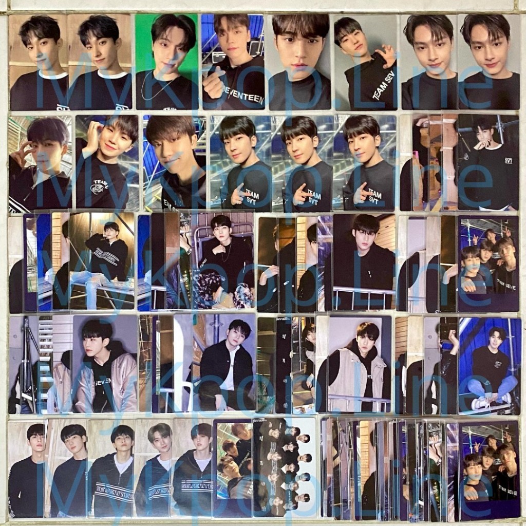 Tc Caratland Seventeen PC Trading Card Selca Selfie SVT 2022 Photocard Official COncept Jeon ...