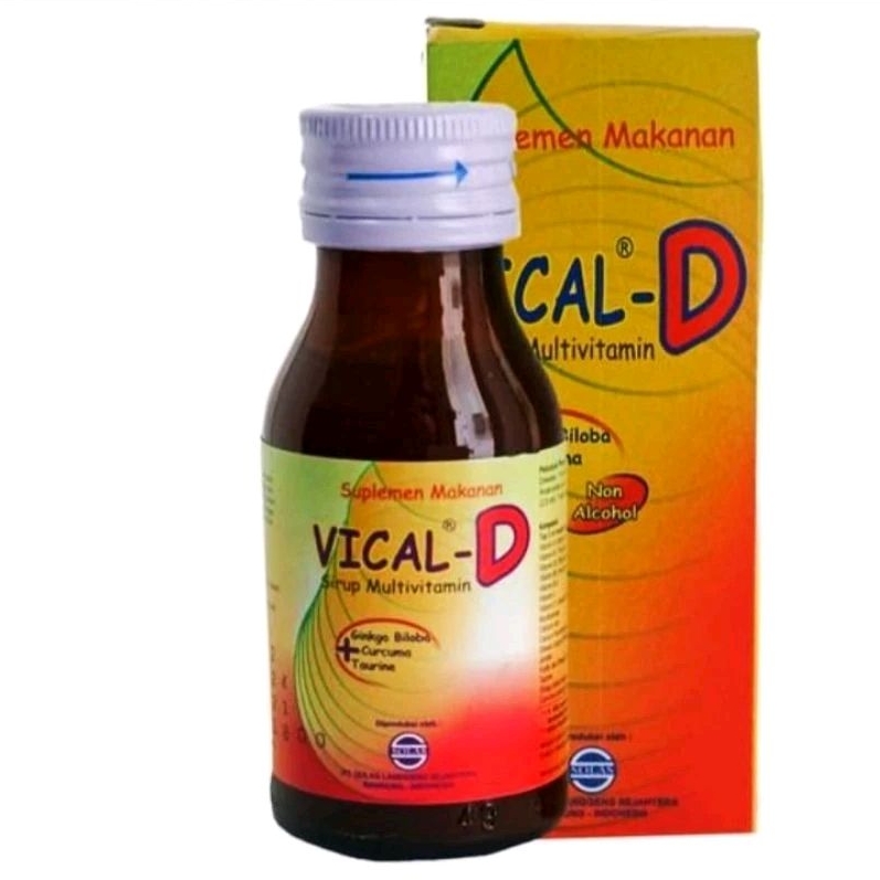 Vical-d Multivitamin Syrup (60ml) | Shopee Malaysia
