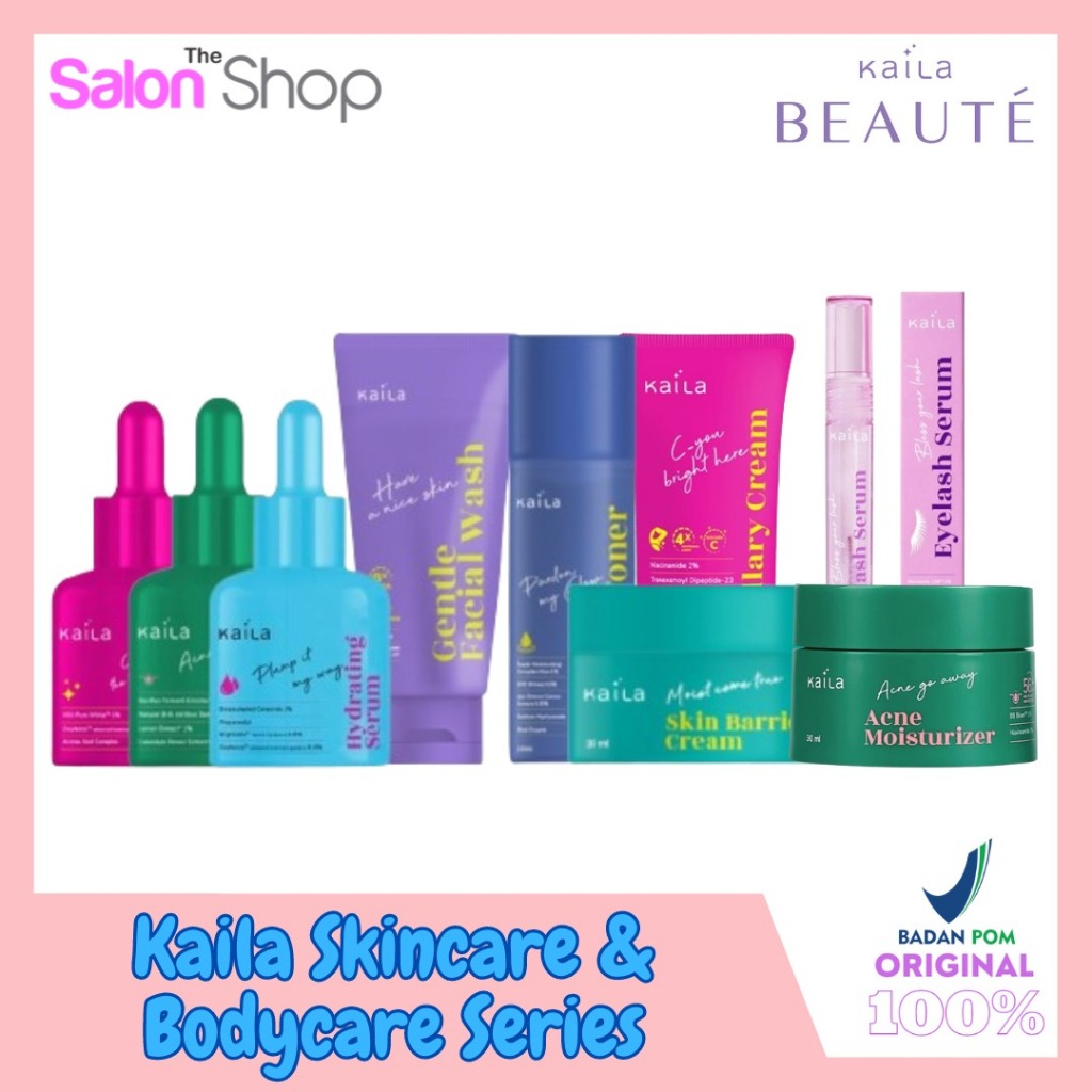 Kaila Skincare & Bodycare Series | Brightening Acne Hydrating Serum ...