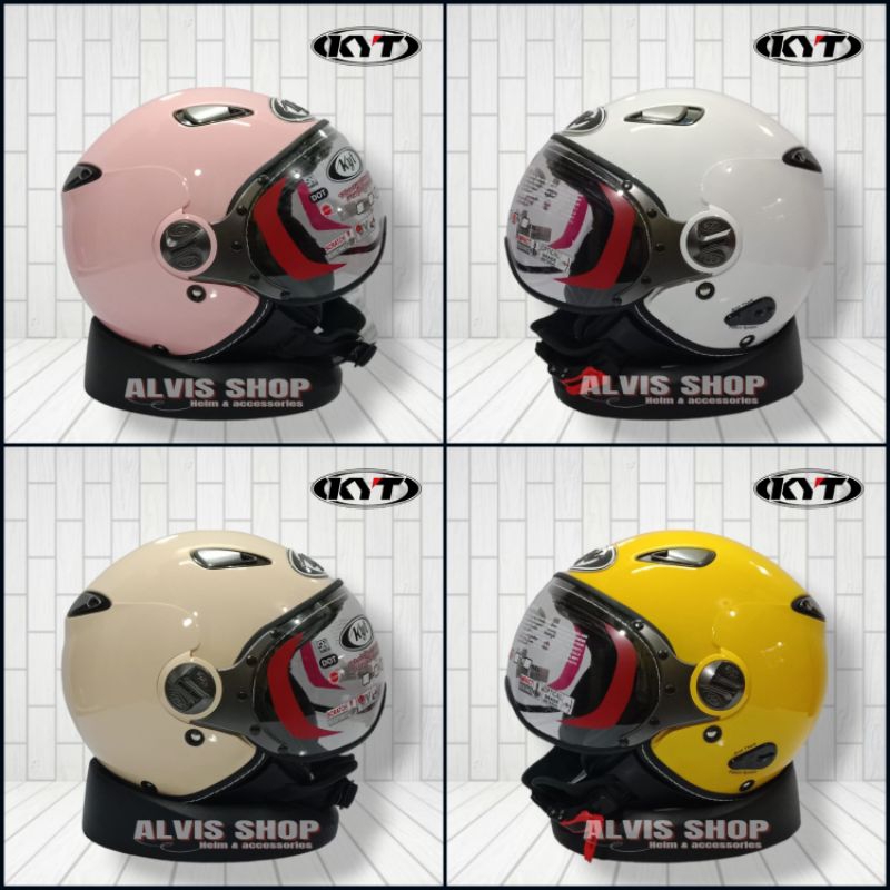 Plain ELSICO KYT Helmet | Single VISOR | Sni Helmet | Shopee Malaysia