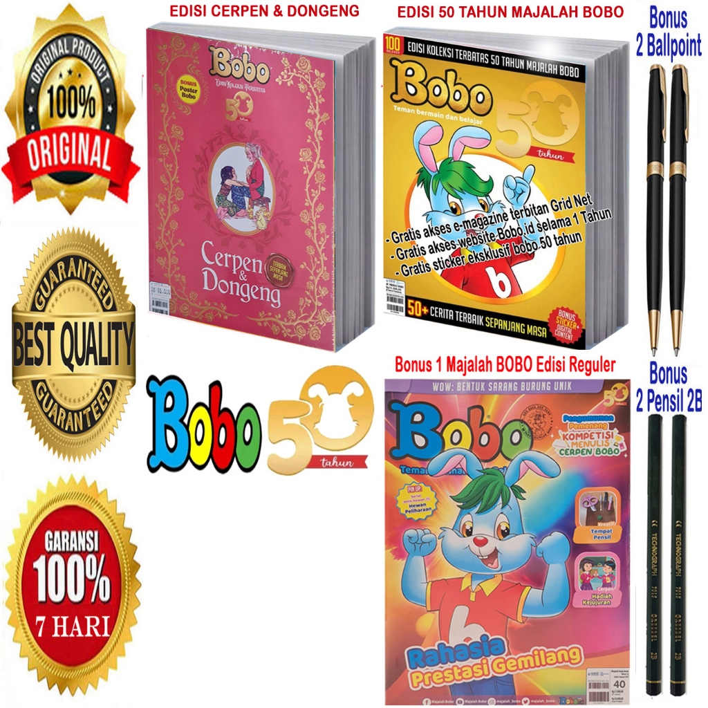 Package Of 2 Special Edition bobo Magazines - Short Story And Fairy ...