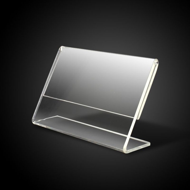 Acrylic display Price label / acrylic display product name in shop 4x6 ...