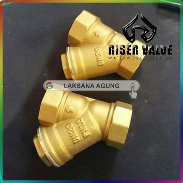 Y Strainer brass PN16 1 inch Riser | Y Strainer brass 1" PN10 | Shopee ...