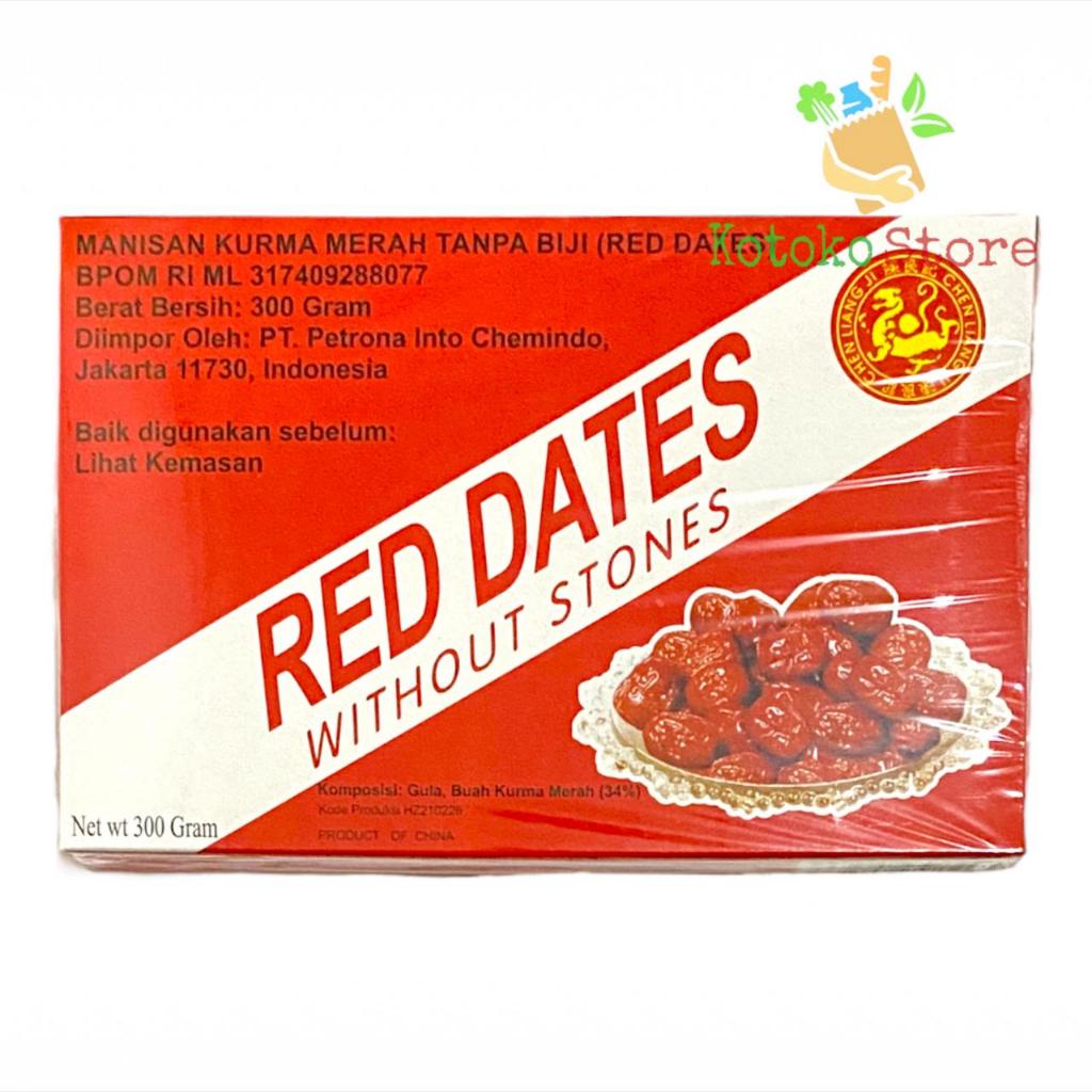 MERAH Red Date Without Stones / Red Angco / Candied Red Dates 300gr ...