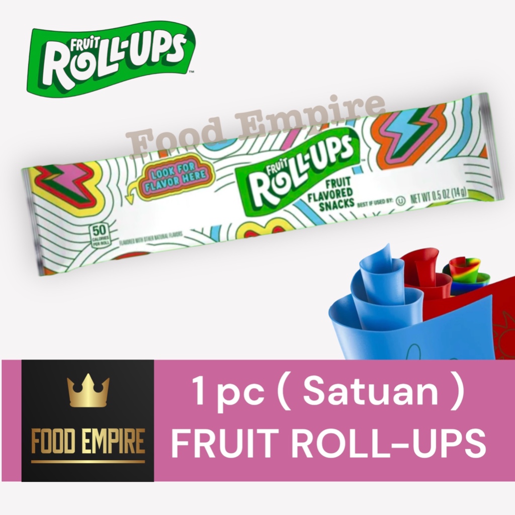 [1 pc] FRUIT ROLL-UPS Variety Pack [ RETAIL ] Fruit Flavored Snacks ...