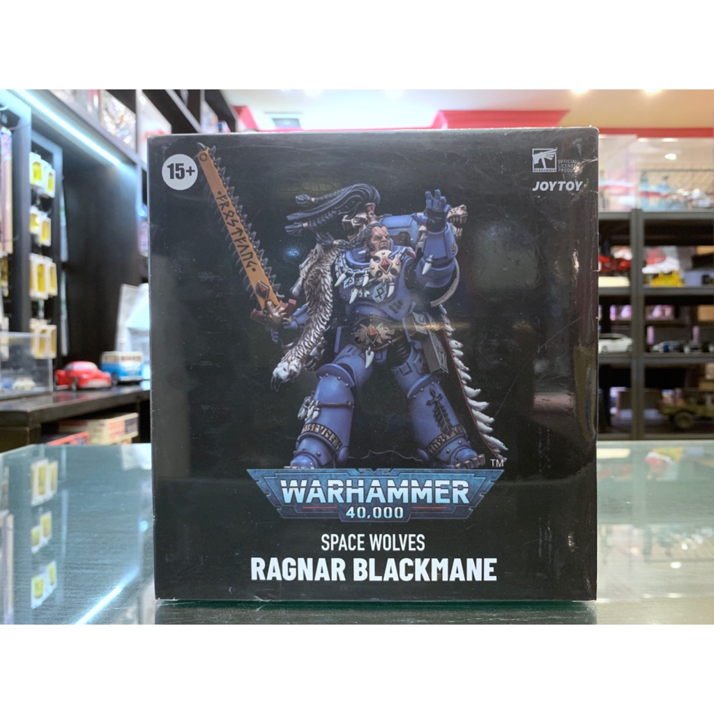 Joytoy JT2931 Warhammer 40K Space Wolves Ragnar Blackmane 1:18 Action ...