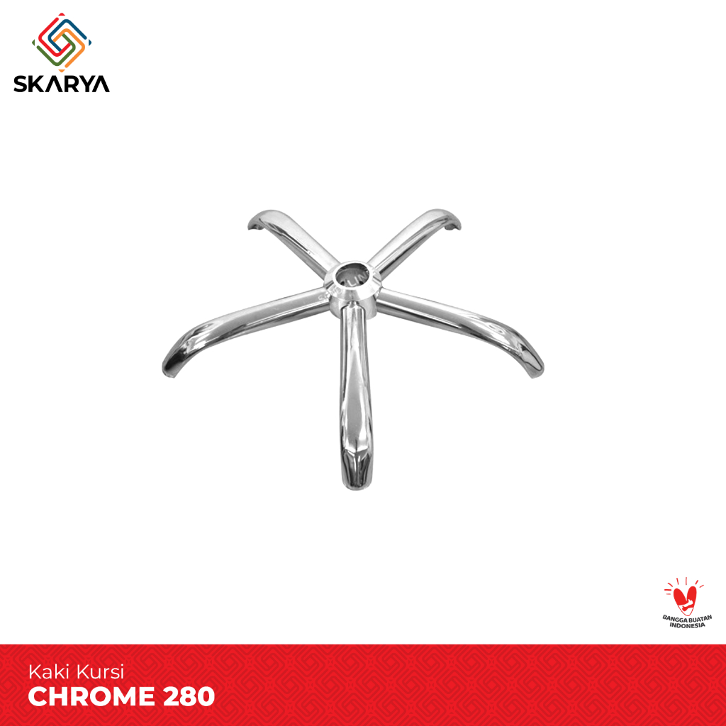 Chrome Iron Office Chair Legs 280 (NEW) | Shopee Malaysia