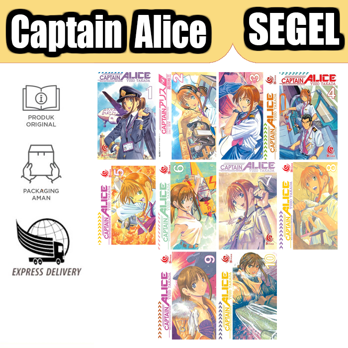 New CAPTAIN ALICE Comic Original Seal | Shopee Malaysia