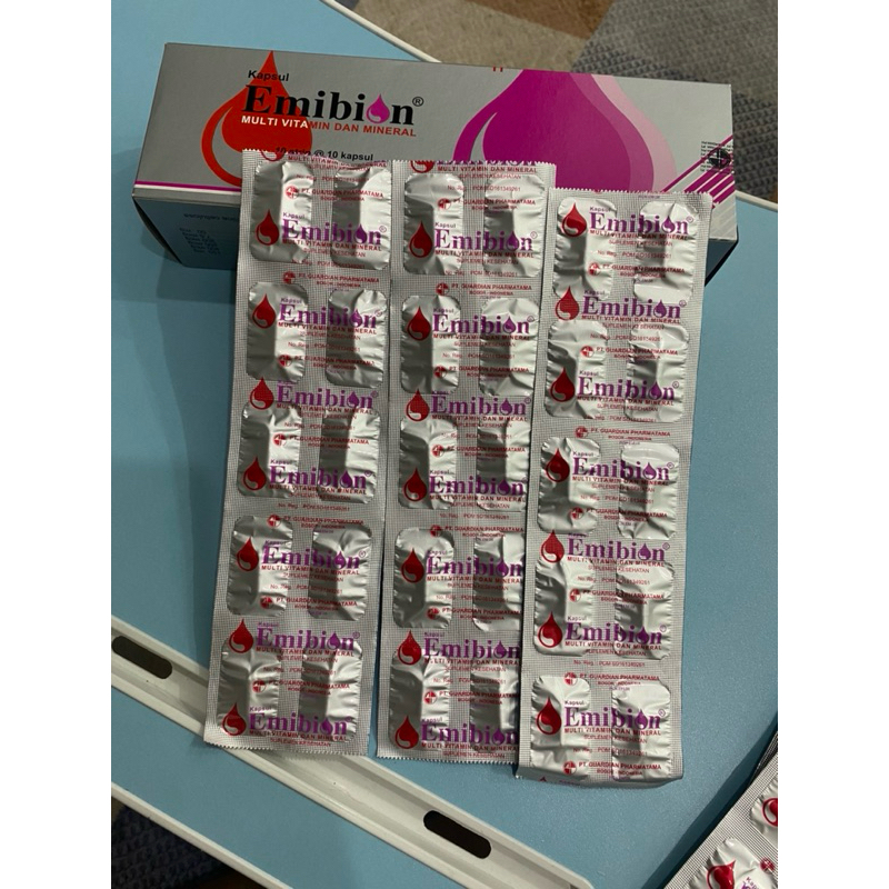 Emibion Capsules/emi bion/multivitamin And Minerals | Shopee Malaysia