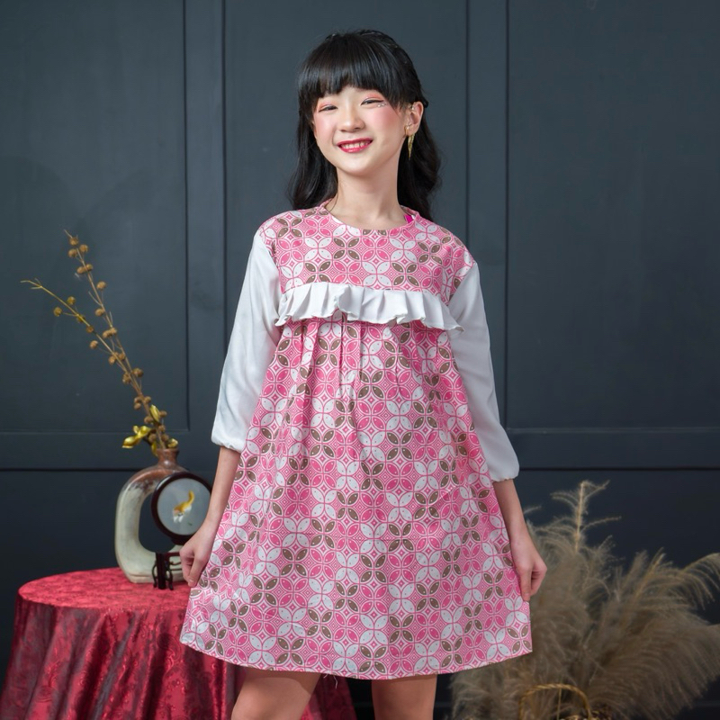 New BATIK KIDS BEAUTIFUL CHILDREN'S BATIK TUNIC PINK BLUE ORENS LUXURY ...