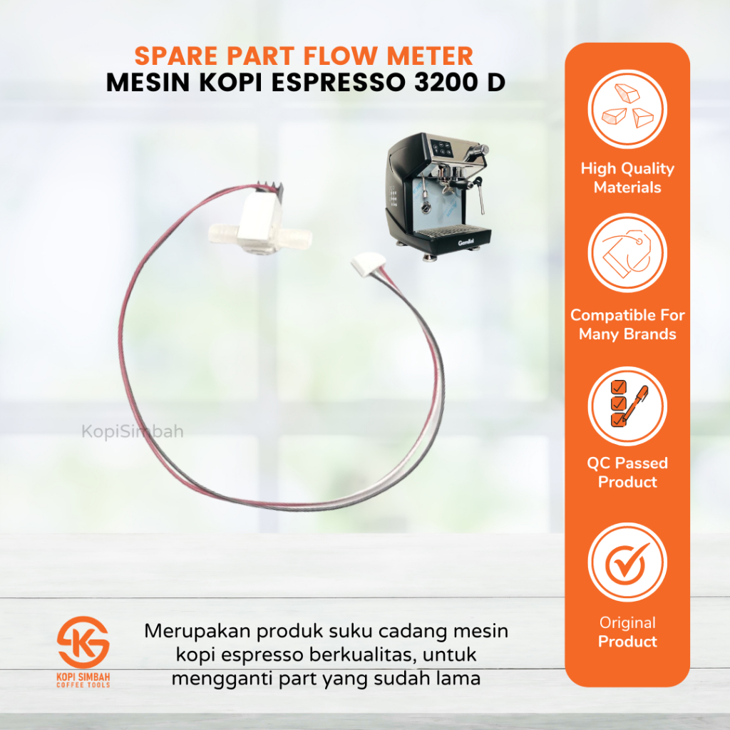 MESIN Fcm / CRM 3200D Espresso Coffee Machine Flow Meter Spare Parts ...
